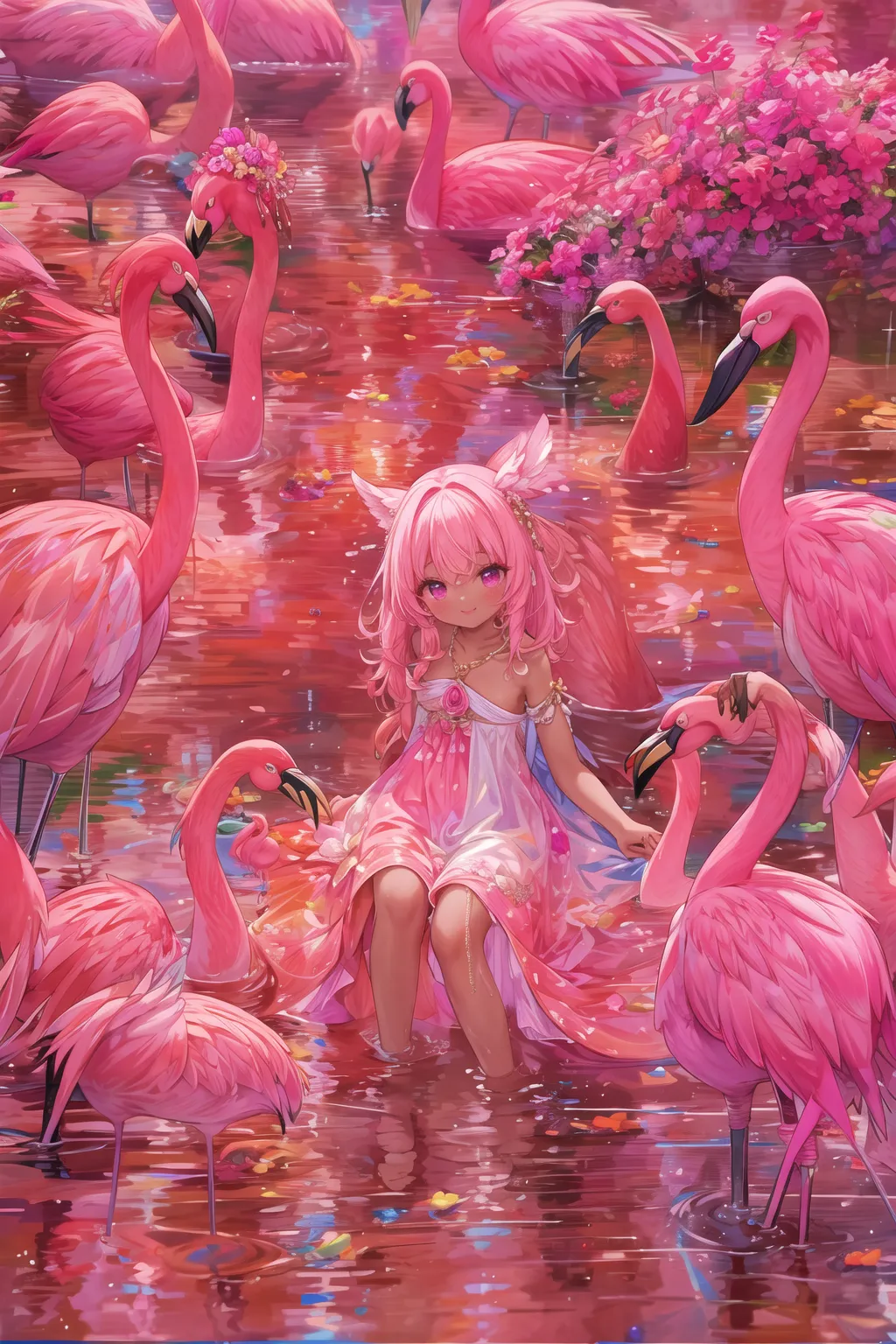 I present to you, prom queen Maria!!! | AI art by @Shinohana ...