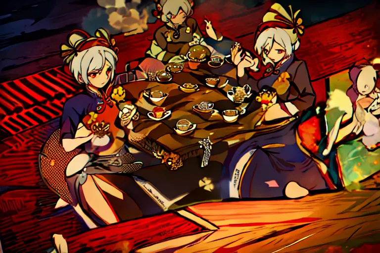 Clone party | AI art by @LordDrail in AnimeGenius